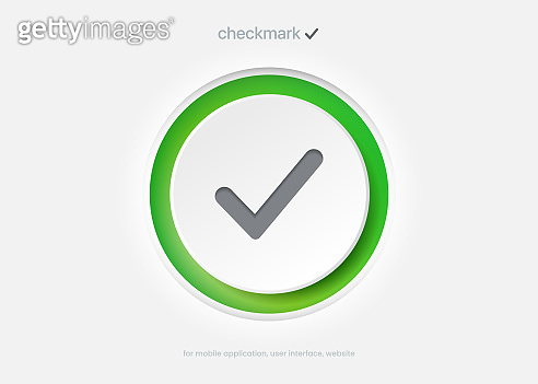 Checkmark, confirm, approve, appreciate, like symbol. Decline, reject ...