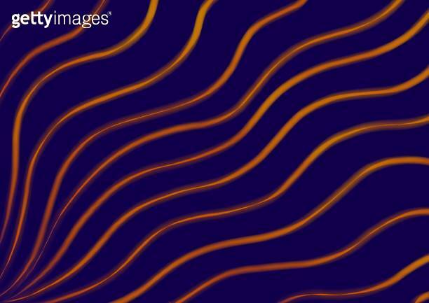 Abstract art background navy blue color with wavy red lines. Backdrop ...