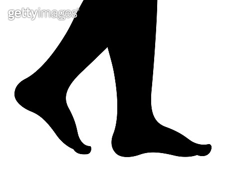 Two legs vector illustration 이미지 (1413249749) - 게티이미지뱅크