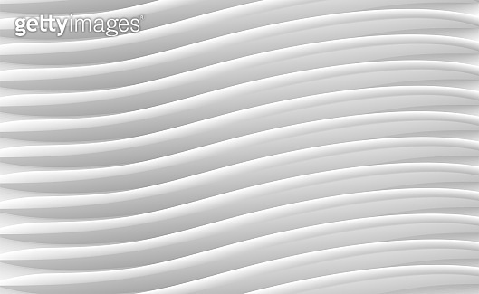 3d texture of white waves creating modern 3d texture, play of light and ...