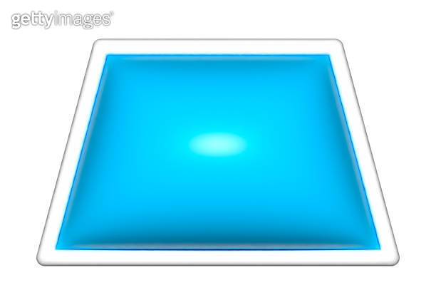 trapezium 3d shapes, geometric basic, simple trapezium blue shape 이미지 ...