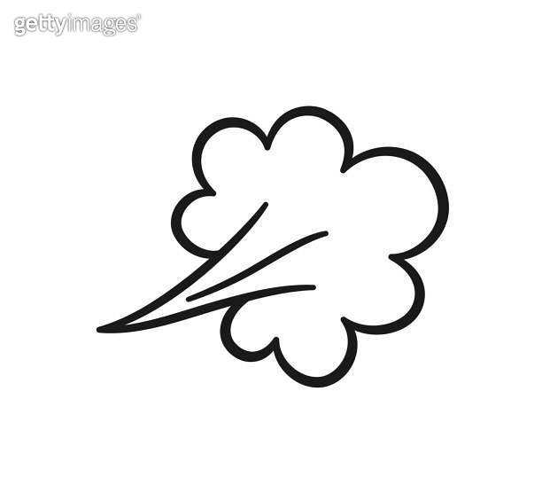 Comic fart cloud. Bad stink balloon. Explosion, angry breath. Cloud of ...