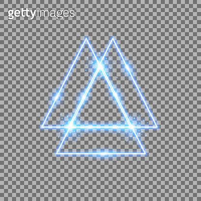 triangle light effect, laser 이미지 (1410835520) - 게티이미지뱅크