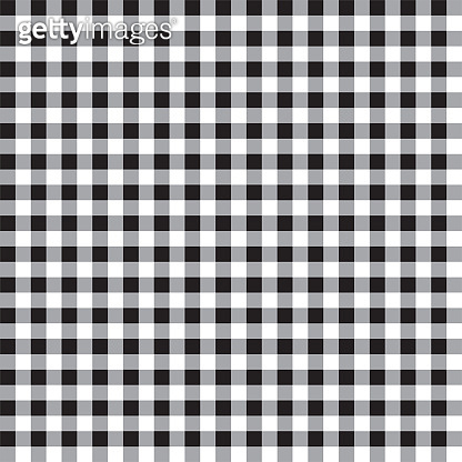 Plain Black White Grey BW Gingham Scott Tartan Plaid Buffalo Check Tile ...