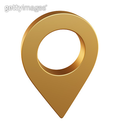 Gold position sign.Gold location 3d. 3d render 이미지 (1423709560) - 게티이미지뱅크