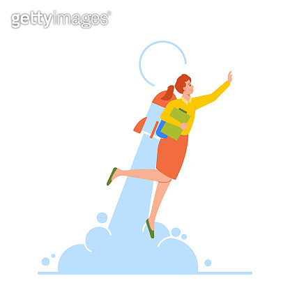 Working Success, Start Up, Goal Achievement, Career Boost Concept ...