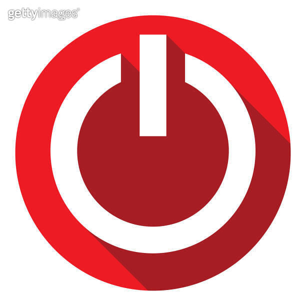 Power button, on and off icon. Shut down vector illustration 이미지 ...