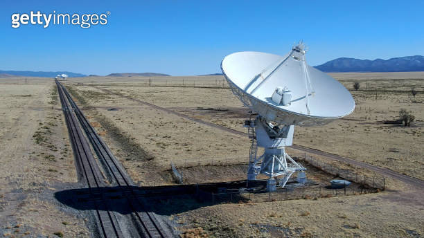 The Very Large Array in New Mexico Are Giant Radio Telescopes Used For ...