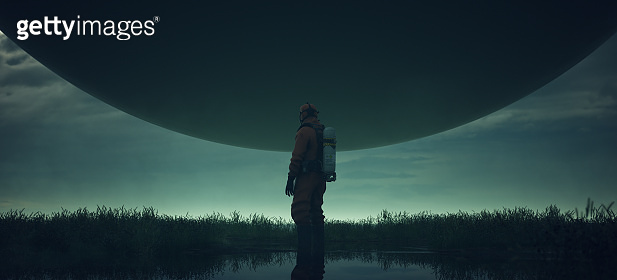 Alien Invaders From Outer Space Hazmat Biohazard Wasteland Mud Beach ...