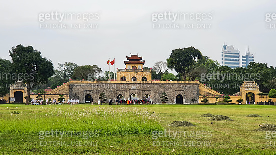 South Gate (Also Called Doan Mon) Of Thang Long Imperial Citadel ...