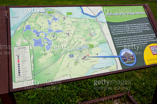 The map of Duke Farms at the Entrance (1399917305) 아이콘, 무료 아이콘 - 게티이미지뱅크