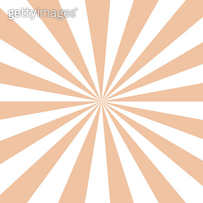 White background with pastel sun rays. Abstract summer sun shine. Flat ...