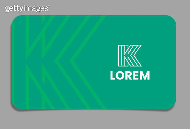 Letter k Logo on business card (1407247884) 일러스트, 무료 일러스트, 아이콘, 무료 아이콘 ...