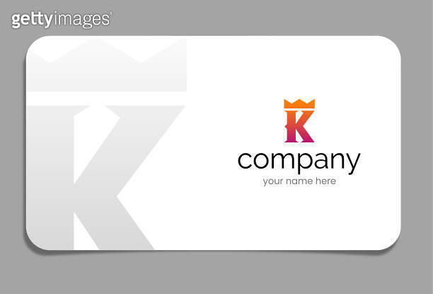 Letter k Logo on business card (1407248262) 일러스트, 무료 일러스트, 아이콘, 무료 아이콘 ...