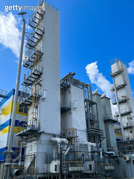 Production of oxygen and nitrogen from the air. Appearance of the ...