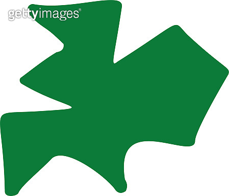 Polygonal angular geometric shape. Irregular Handdrawn Freeform 이미지 ...