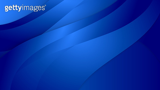 Minimal geometric blue geometric shapes light technology background ...