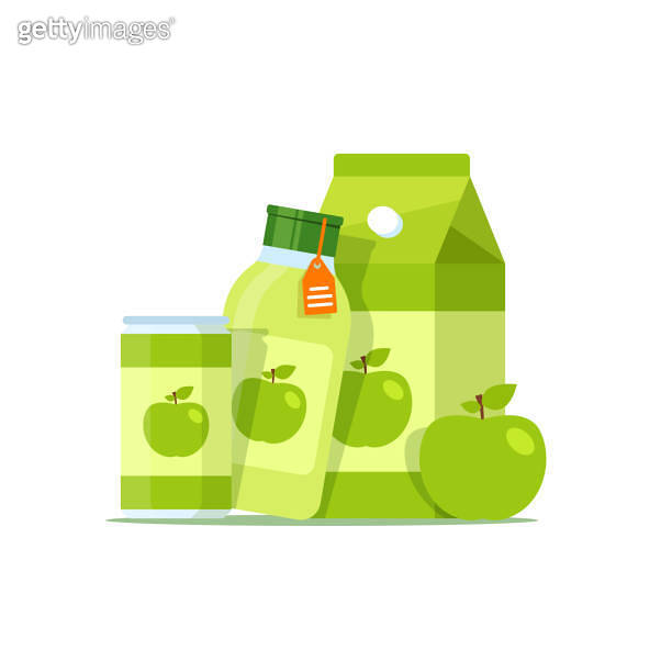 Green Apple Beverage in Can,Plastic Cup and Glass Cup 이미지 (1387703064 ...