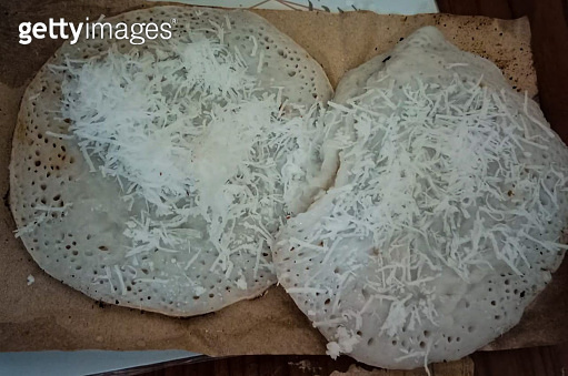 serabi cake is traditional food of indonesia 이미지 (1433149377) - 게티이미지뱅크