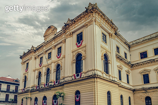 Government and Justice Ministry building , Casco Viejo , Panama City ...
