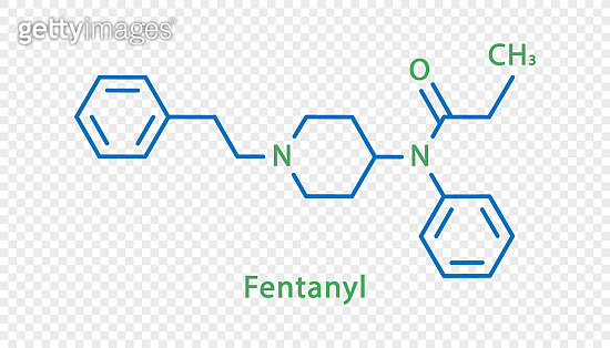 Fentanyl chemical formula. Fentanyl structural chemical formula ...