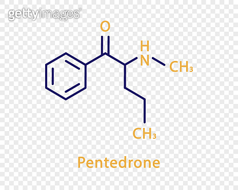 Pentedrone chemical formula. Pentedrone structural chemical formula ...