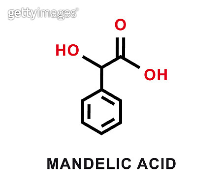 Mandelic acid chemical formula. Mandelic acid chemical molecular ...