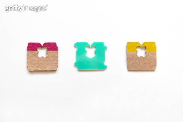 Colorful Cardboard and plastic Bread clips to hold bags closed. Also ...