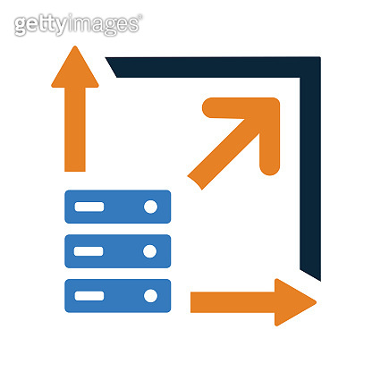 Flexibility, scalability icon. Simple editable vector illustration ...