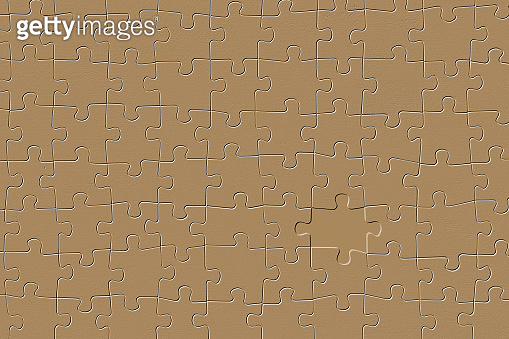 Embossed, missing piece of a gold jigsaw puzzle. 이미지 (1442843726) - 게티이미지뱅크