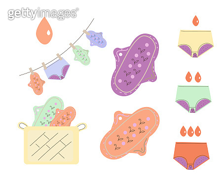 Problem deficit products feminine hygiene. Menstrual pants, reusable ...