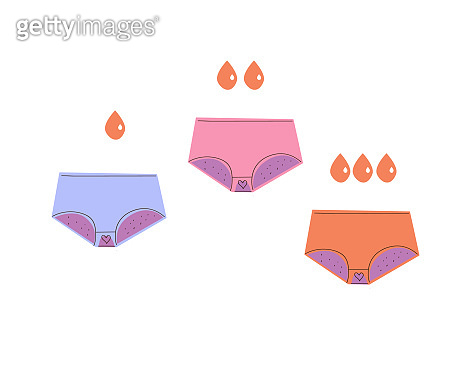 Problem deficit products feminine hygiene. Menstrual pants, reusable cloth Ppads and cup is ...