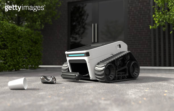 Automatic garbage collection robot, Cleaning technology (1392713019 ...