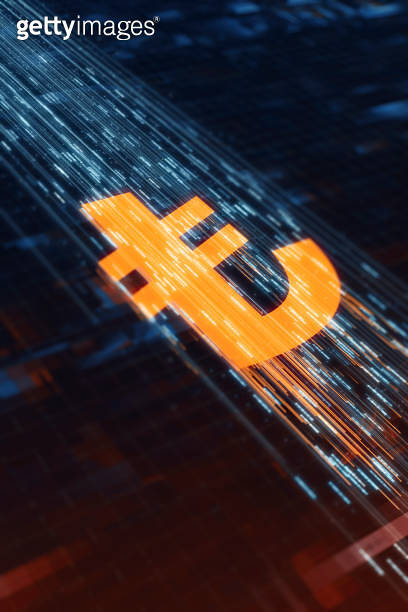 Turkish Lira and Digital Money transfer 이미지 (1385323411) - 게티이미지뱅크