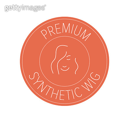 Premium synthetic wig sticker, hair quality label 이미지 (1390109020) - 게티 ...