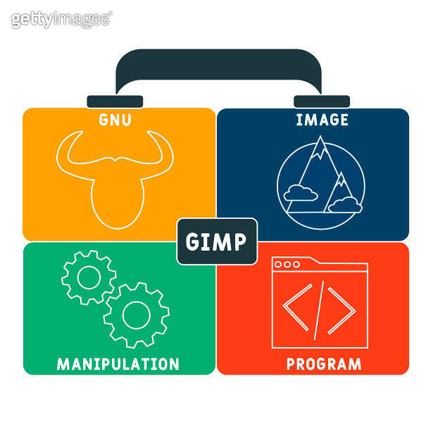 Gimp Gnu Image Manipulation Program Acronym 이미지 1365115931 게티이미지뱅크 4589