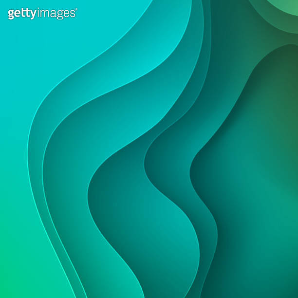 Blue and green. Modern background for screen of your devices. Synth ...