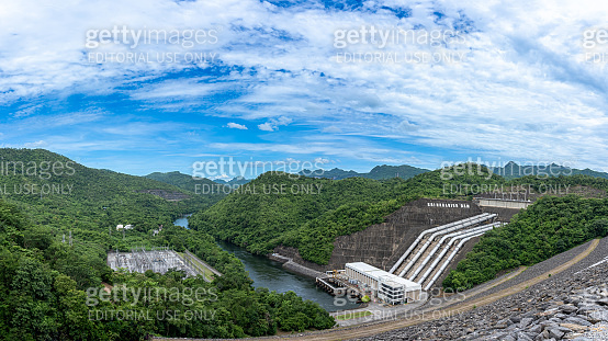 Srinakarin Dam, Kanchanaburi Thailand-June 18,2022,Srinakarin Dam for ...