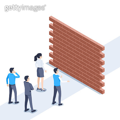 blocking wall 이미지 (1426843625) - 게티이미지뱅크