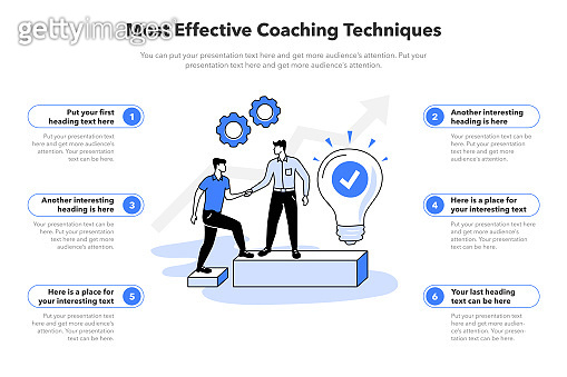 Simple infographic template for coaching techniques 이미지 (1393531971 ...