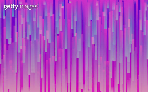 Glitch color lines. Vertical digital distortions. Cyberpunk distorted ...