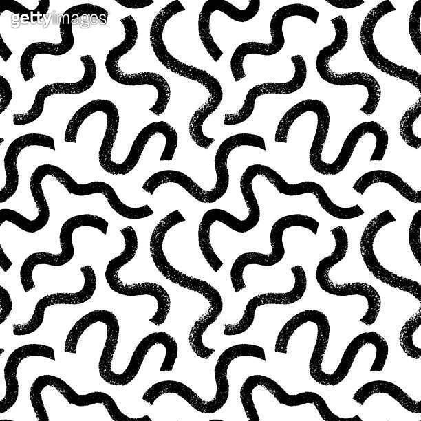 Circular s-shape lines vector seamless pattern. 이미지 (1370511028) - 게티이미지뱅크