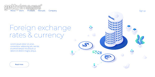Currency exchange rates via offline bank. Online mobile banking ...