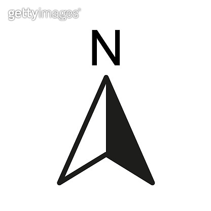North symbol. Vector compass 이미지 (1415323063) - 게티이미지뱅크