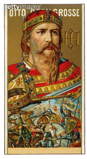 Otto the Great Frankish King Art nouveau illustration 이미지 (1402647997 ...