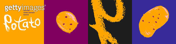 Vector potatoes icon isolated. Hand drawn vegetable potato drawing ...