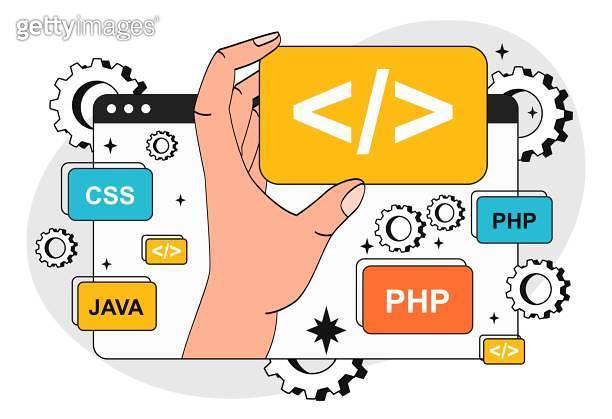 Hand hold code 이미지 (1439400846) - 게티이미지뱅크