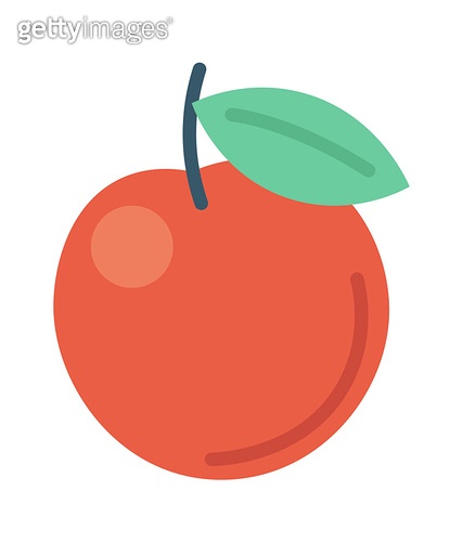 Red apple fruit icon. Vector illustration 이미지 (1442265998) - 게티이미지뱅크