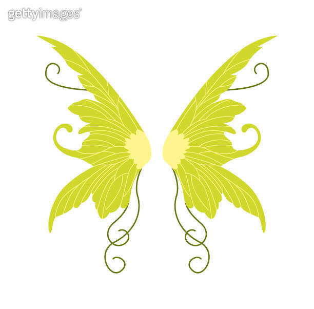 Magic elf wings icon. Vector illustration (1440295601) 일러스트, 무료 일러스트 ...
