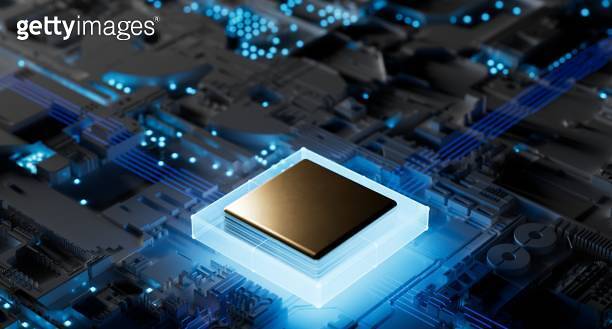 Microchip CPU blueprint computer chip technology hardware (1397097889 ...